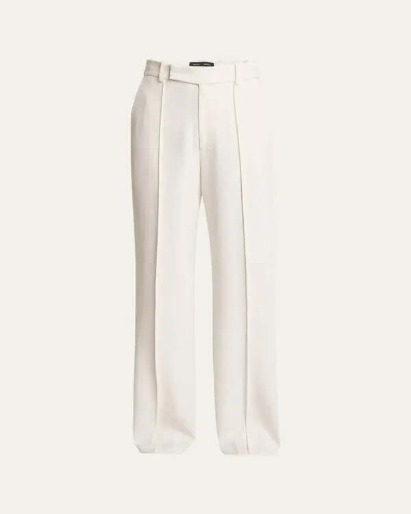 Proenza Schouler Weyes Wide-leg Pants - White