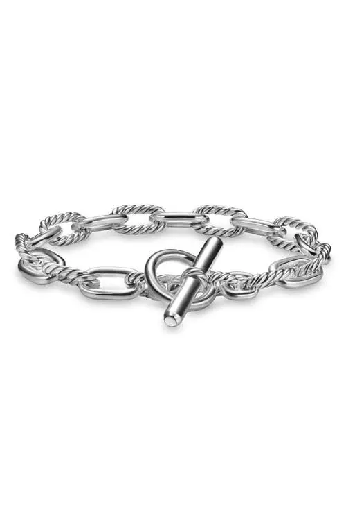 David Yurman Dy Madison Toggle Chain Bracelet - Sterling Silver