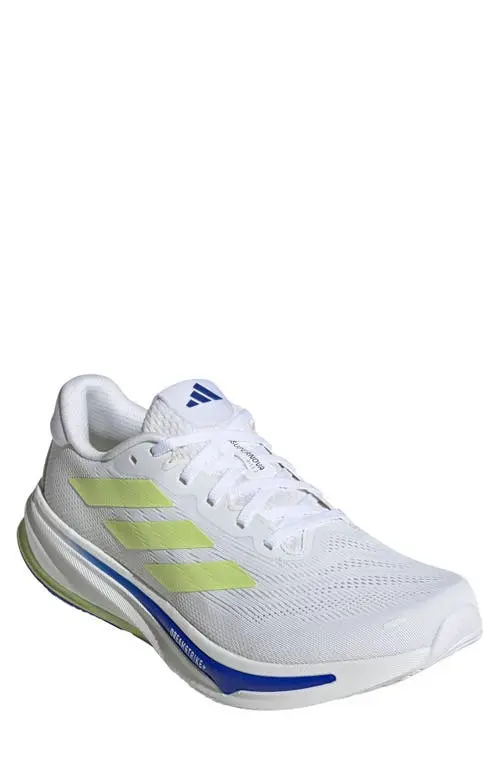 Adidas Supernova Rise Running Shoe - White/metallic/pulse Lime