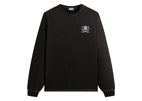 Kith X Nfl 47 Dolphins Vintage Long Sleeve Tee Shirt - Black