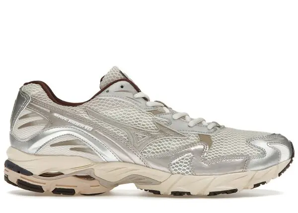 Mizuno Wave Rider - Mizuno Snow White/silver Cloud/chicory Coffee