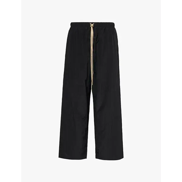 Fear Of God Ripstop Two-slip-pockets Wide-leg Relaxed-fit Shell Jogging Bottoms