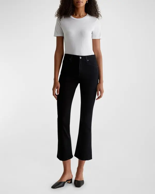 Ag Farrah Cropped Bootcut Jeans