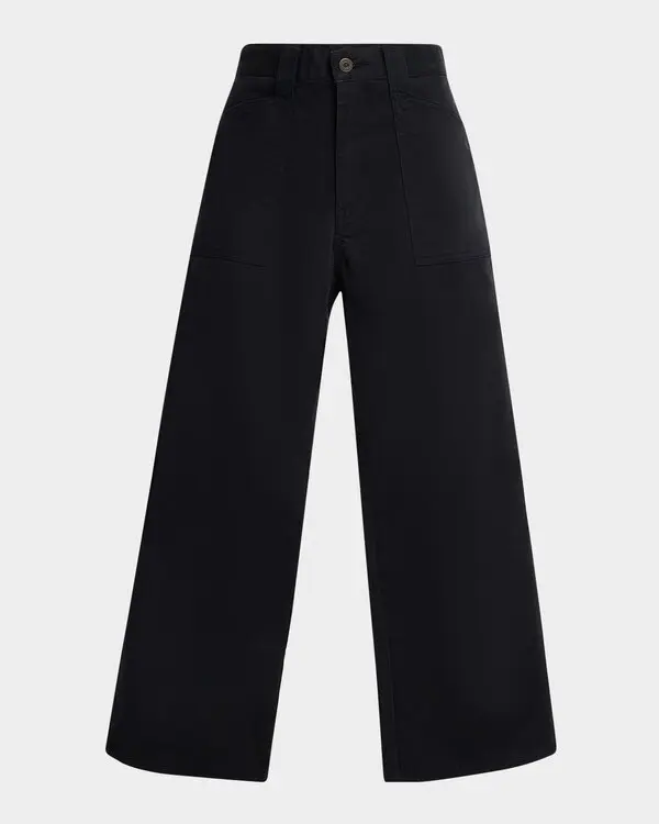 Moussy Scofield Gusset Cargo Pants - Navy