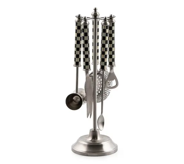 MACKENZIE-CHILDS Courtly Check 3260 Bar Tool Se - One-color