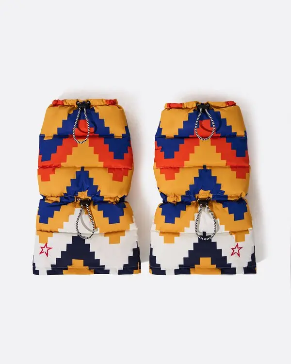 Perfect Moment Chevron Down Leg Warmers