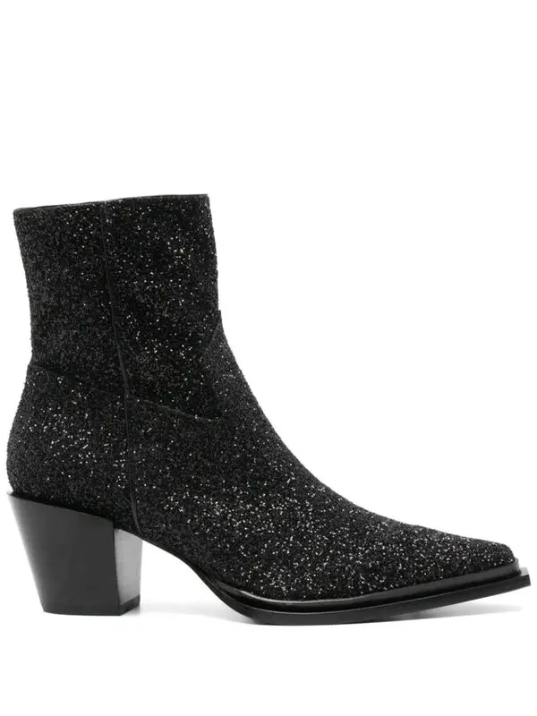 JIMMY CHOO Cece Ab 60 Glittered Boots
