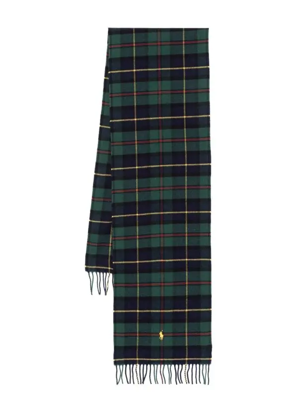 Ralph Lauren Tartan-pattern Scarf