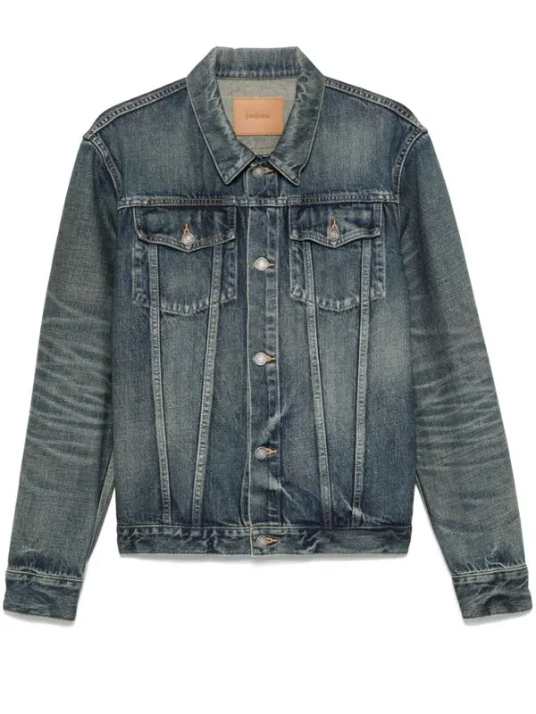 Saint Laurent Denim Jacket - Blue