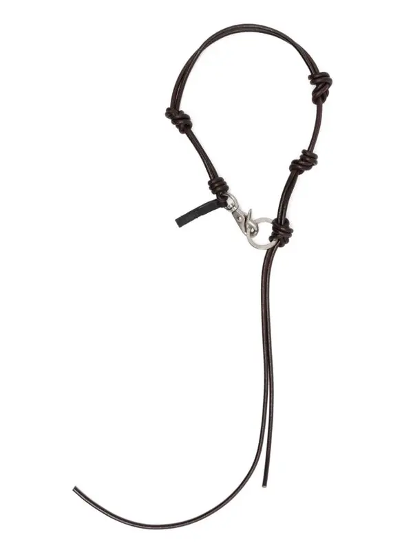 Our Legacy Udon Ladon Necklace - Brown | Editorialist