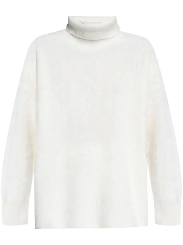 LISA YANG Teresa Roll-neck Jumper - Neutrals