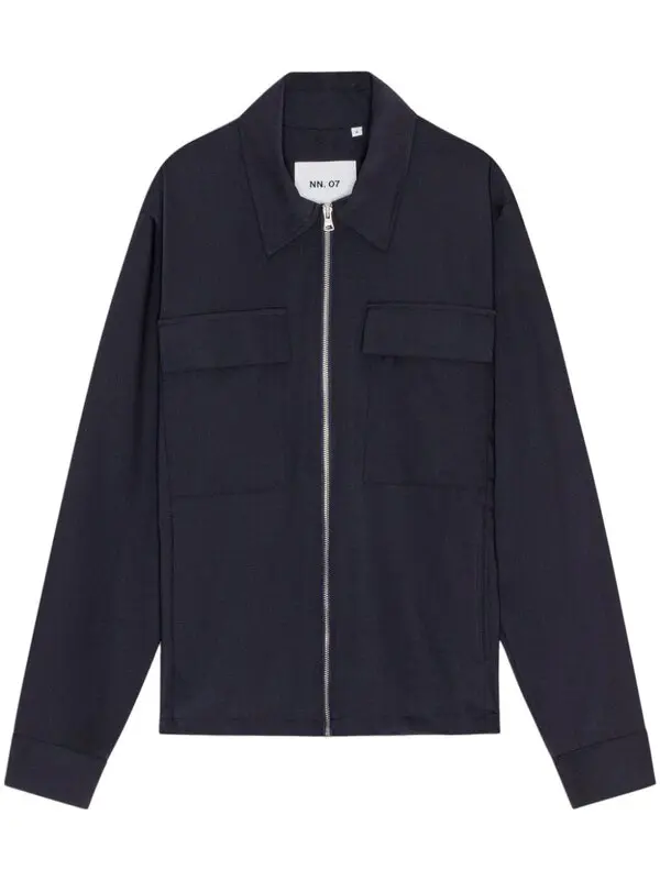 Nn07 Alban Jacket - Blue