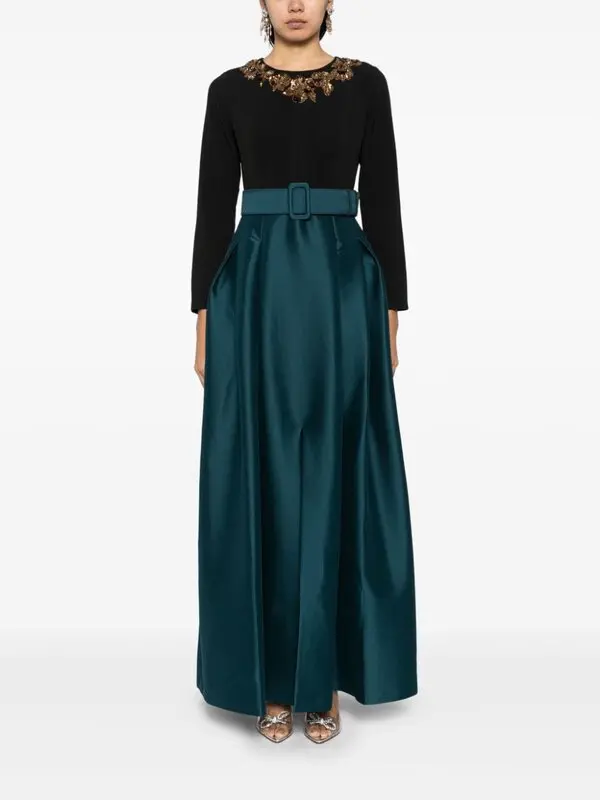 Sachin & Babi Victoria Gown - Black