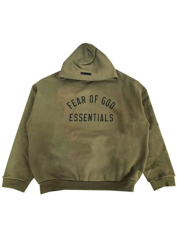 Fear Of God Fleece Hoodie - Green