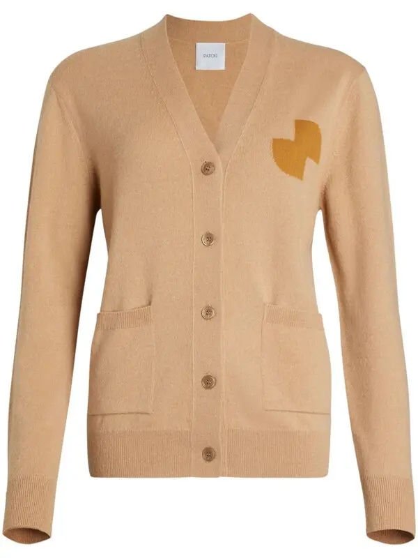 Patou Jp Cardigan - Brown