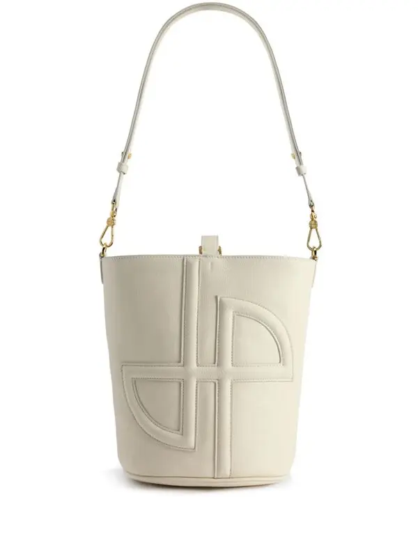 Patou Medium Jp Bucket Bag - White