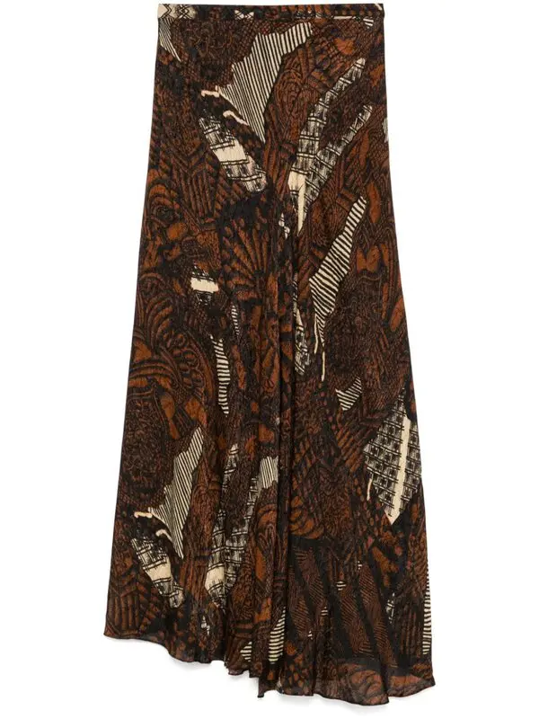 MES DEMOISELLES Anchor Midi Skirt