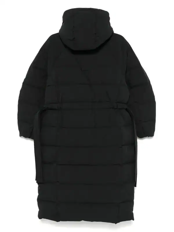 GANNI Puffer Coat - Black | Editorialist