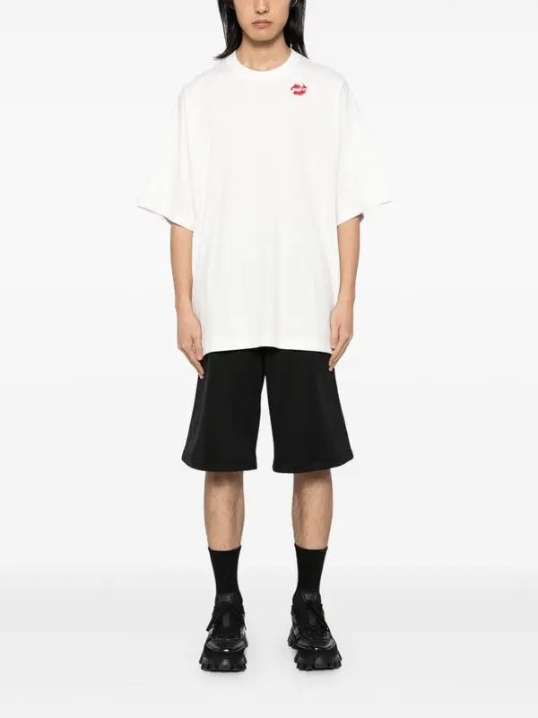 MASTERMIND WORLD Lip Ls T-shirt - White