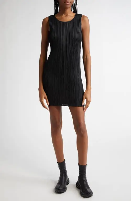 Issey Miyake Basics Pleated Dress