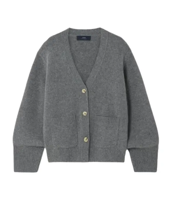 Arch4 Janelle Cashmere Cardigan - Gray