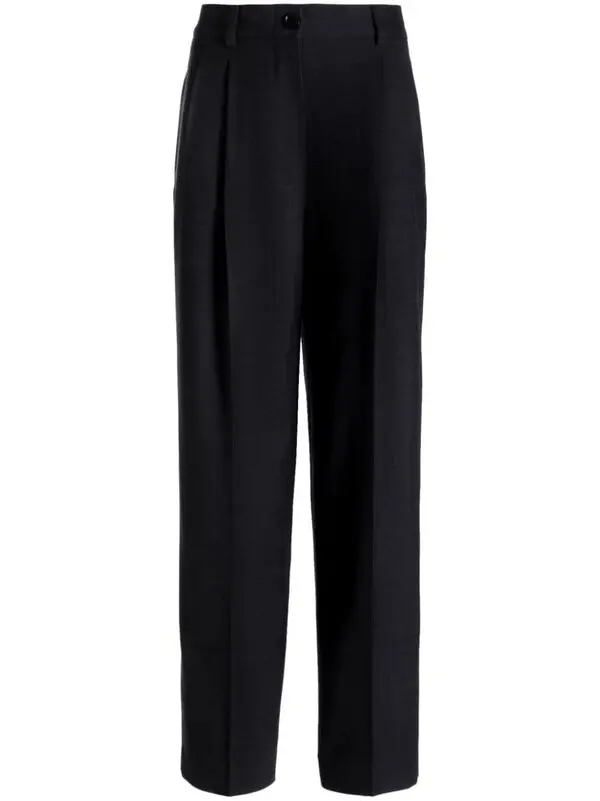 Bally Logo-appliqué Tailored Trousers - Black