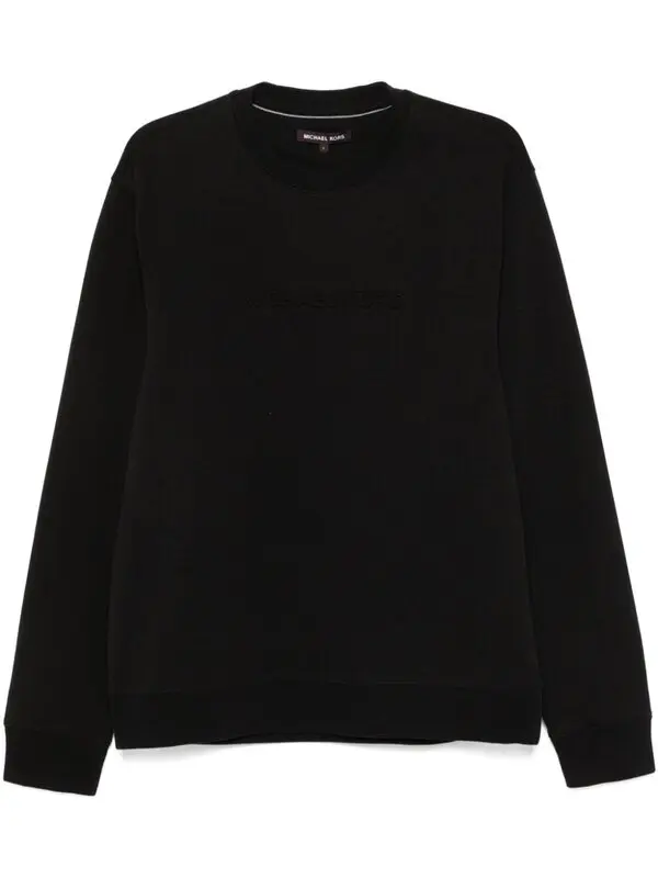 Michael Kors Logo-embossed Sweatshirt - Black