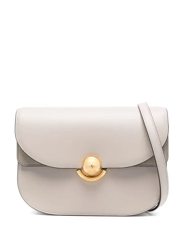 Furla Logo-engraved Crossbody Bag - Neutrals