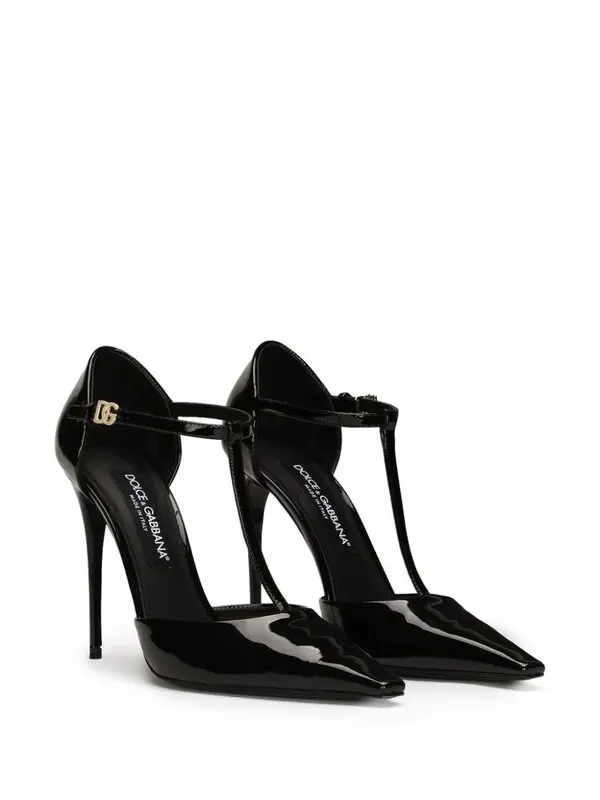Dolce & Gabbana T-bar Pointed Toe Pumps