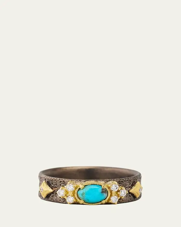 Armenta And Diamond Stack Ring