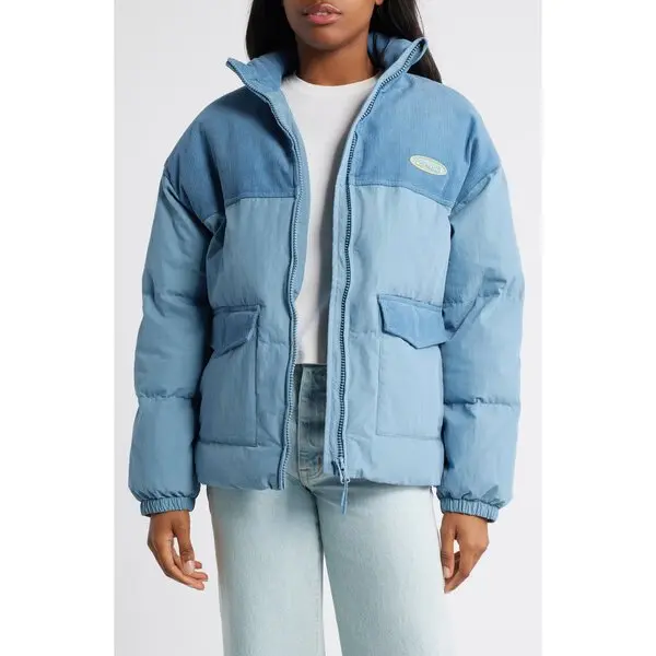 Rip Curl High Tide Mixed Media Puffer Jacket