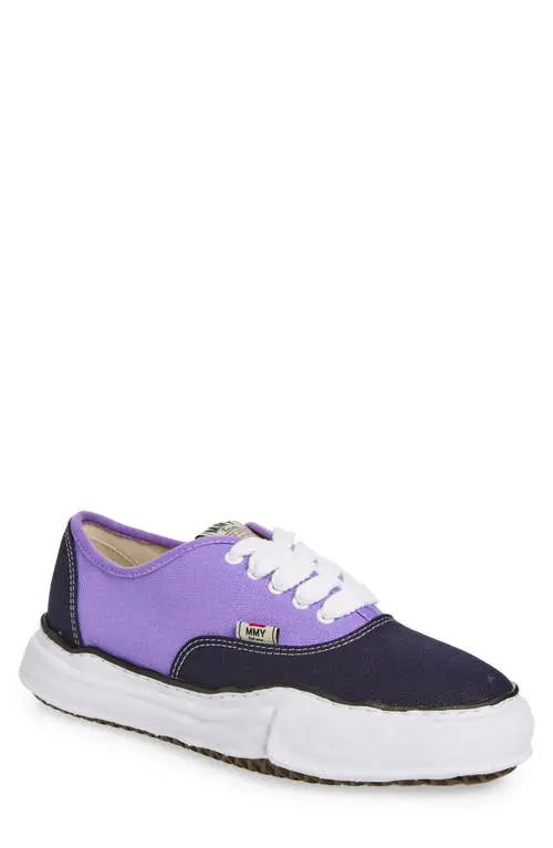 Mihara Yasuhiro Baker Original Sole Canvas Sneakers - Nav/pur