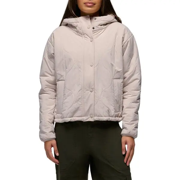 Prana Encinitas Quilted Jacket - Almond