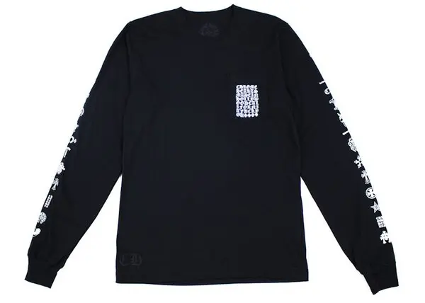 Chrome Hearts Logo Script Long Sleeve T-shirt