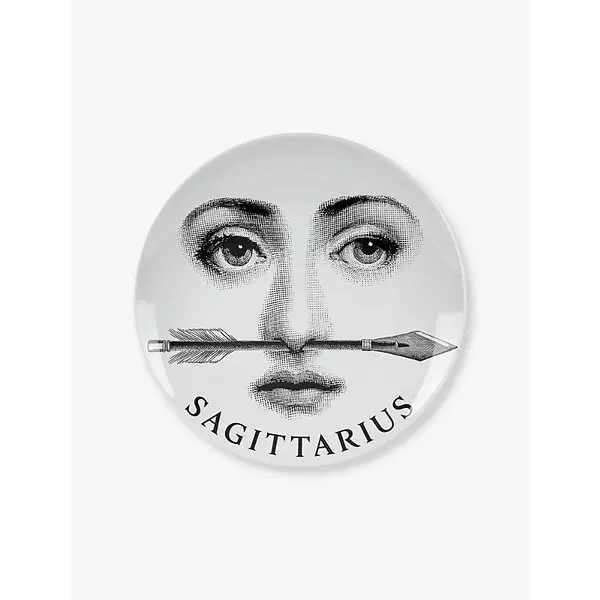 FORNASETTI N.356 Sagittarius Porcelain Wall Plate 26cm