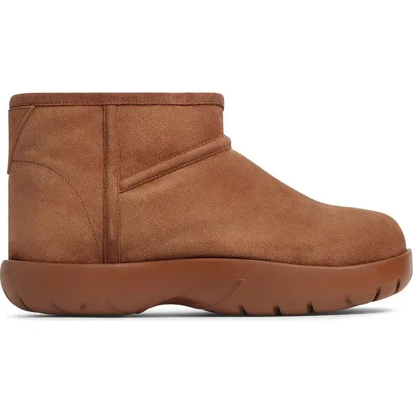 Bottega Veneta Shearling Bootie - Caramel