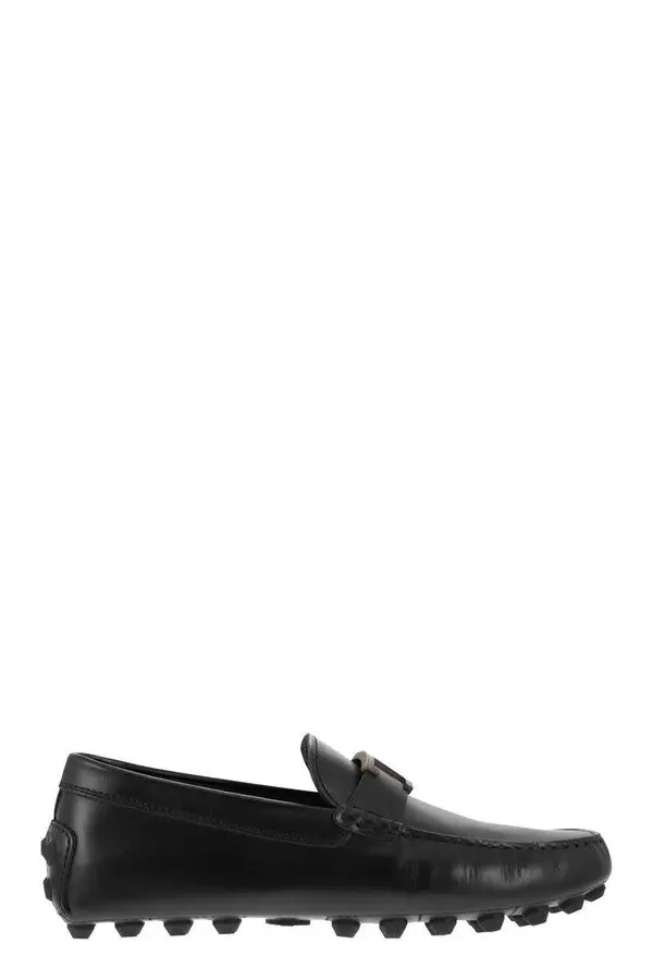 TOD'S Gommino Bubble Leather Loafers
