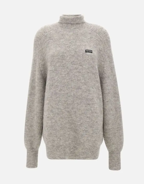 Remain Birger Christensen Turtleneck Sweater - Grey