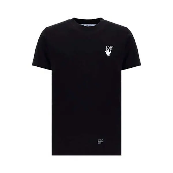 Off-White Carav Arrow Short Sleeve Slim T-shirt - Black