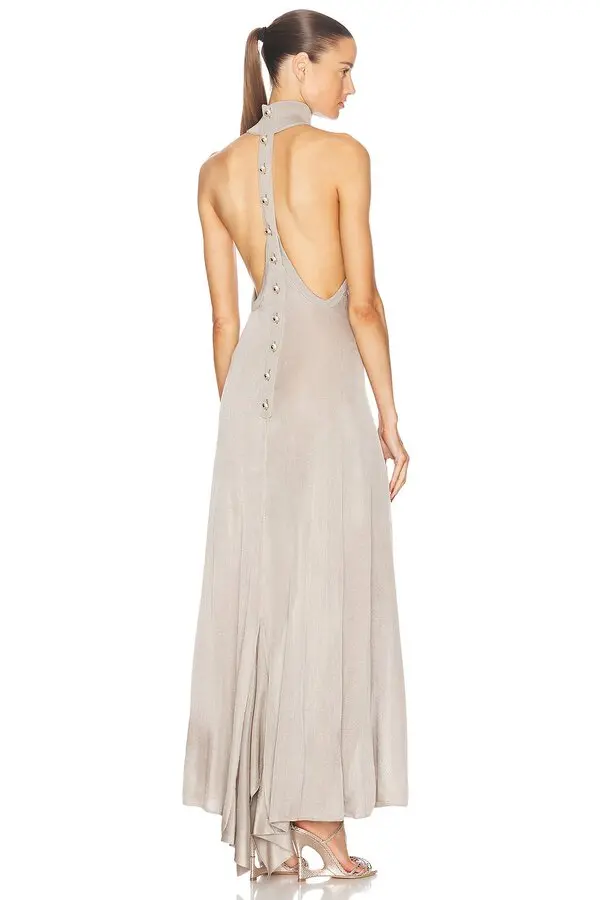 TOM FORD Open Back Long Dress