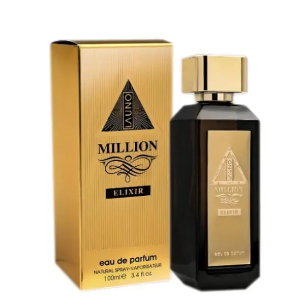 Buy Fragrance World La Uno Million Elixir Eau De Parfum Cologne 3.4 Oz ...