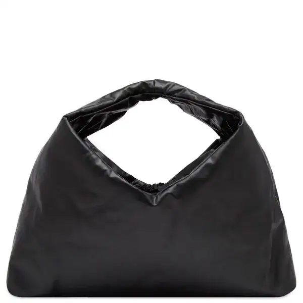 Kassl Editions Anchor Hand Small Oil Bag In Black - 50% Off