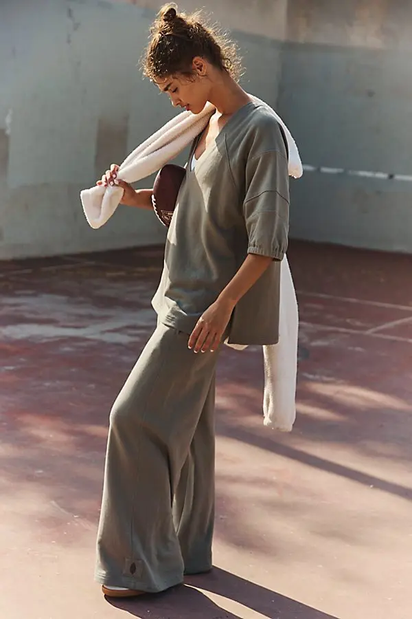 Free People On The Run Set - Dolphin