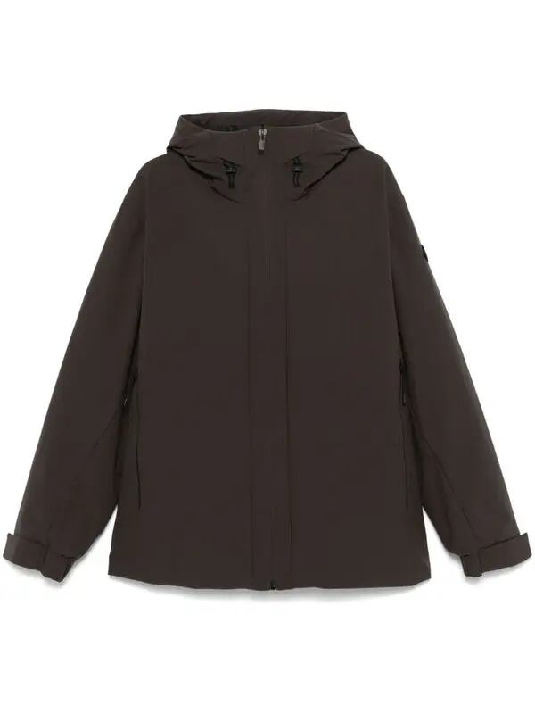 Moncler Riz Hooded Jacket - Brown