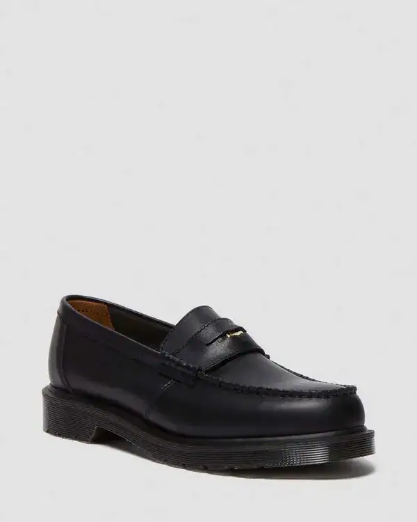 Dr. Martens Penton Bex Made In England Loafers - Black | Editorialist