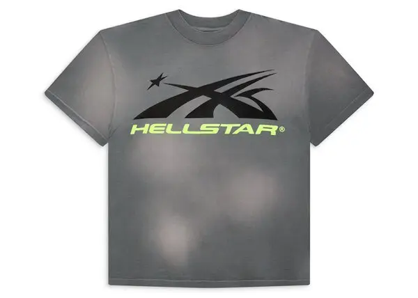 HELLSTAR Sports Core Logo Gel T-shirt - Grey