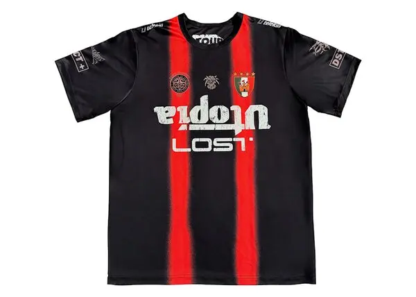 TRAVIS SCOTT Italy Soccer Jersey - Black