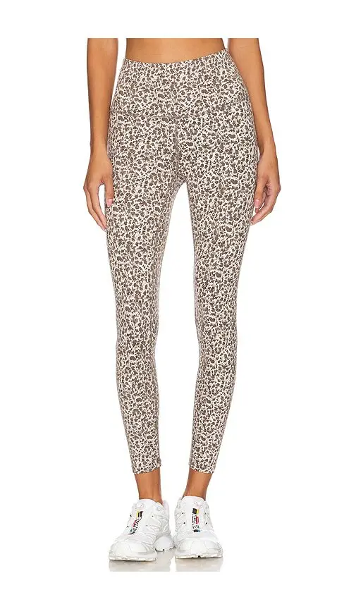 Varley Move High Legging In Neutral - Aurora Feather