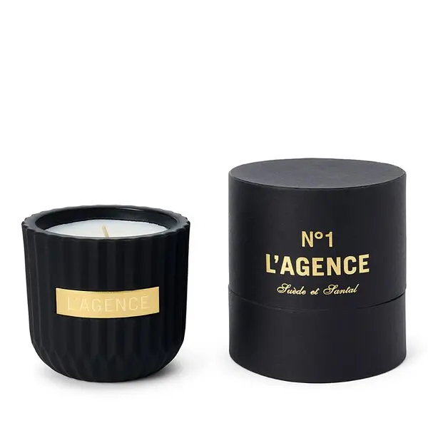 L'Agence No 1 Suede Et Santal Candle, 8.2 Oz