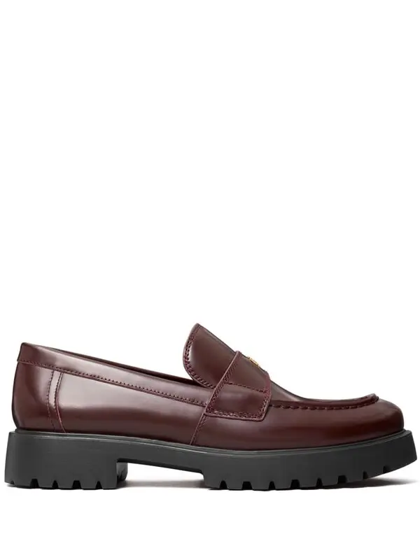 Tory Burch Classic Lug Loafers - Red
